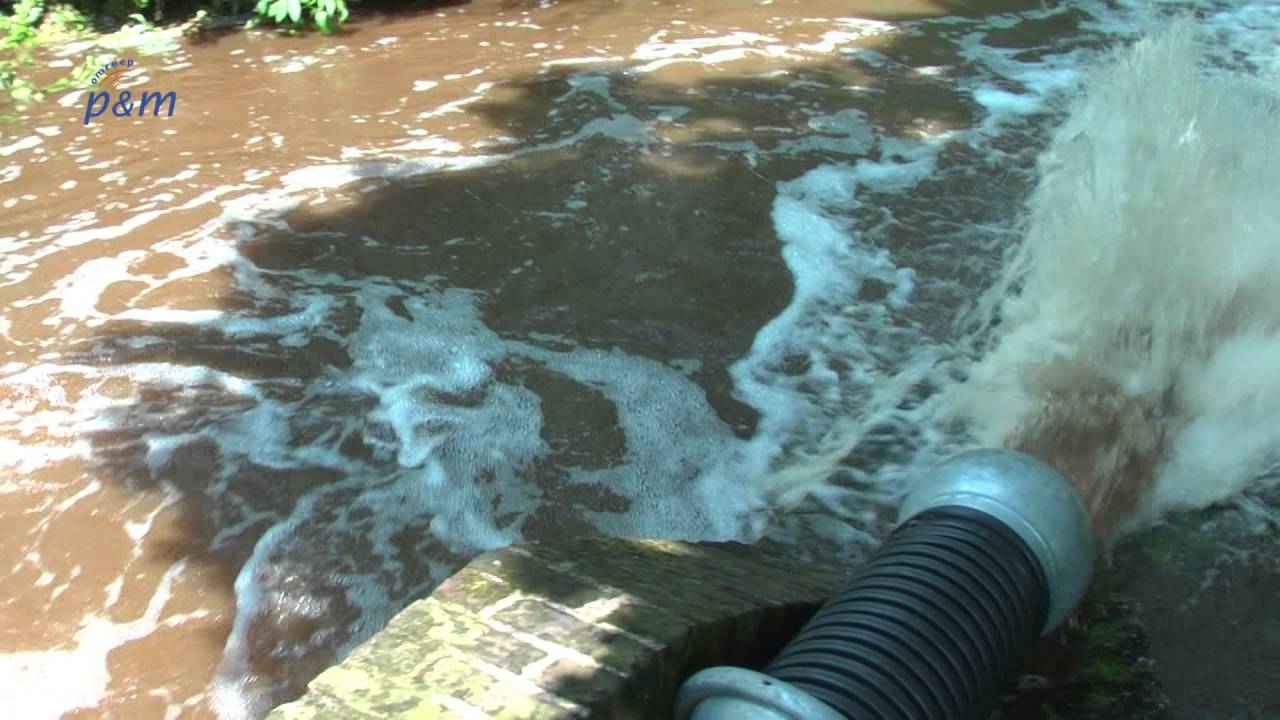 Wateroverlast in Peel en Maas - YouTube
