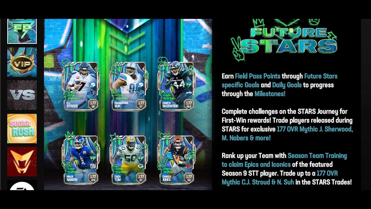 HOW TO CLAIM 4 "FUTURE STARS" FIELD PASS ICONICS FOR FREE IN MADDEN ...