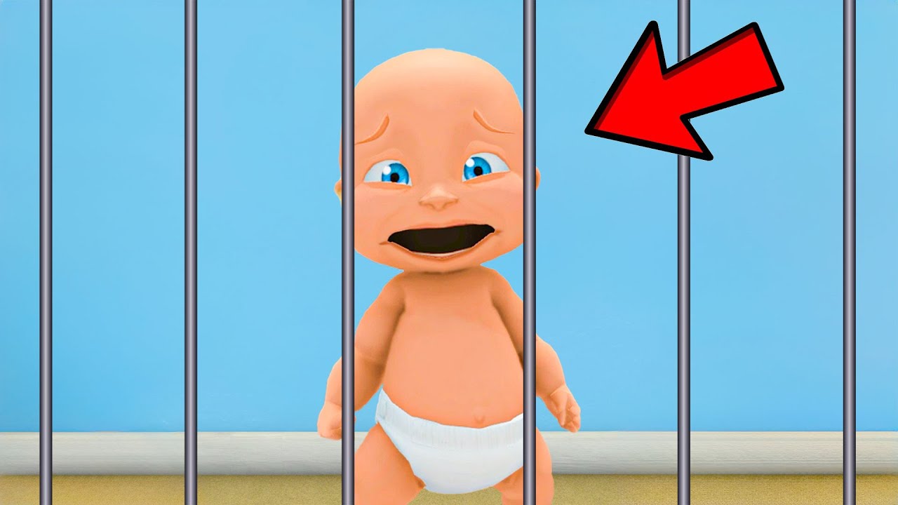 Baby Gets Put In JAIL (whos your daddy) - YouTube