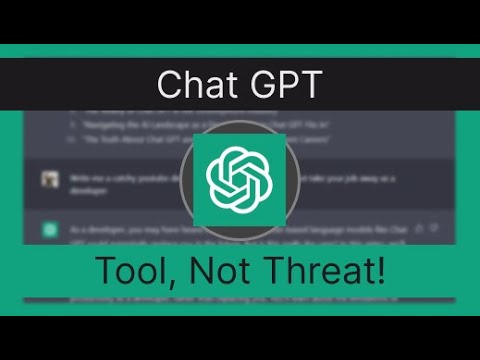 Why Chat GPT Won't Replace Developers - YouTube