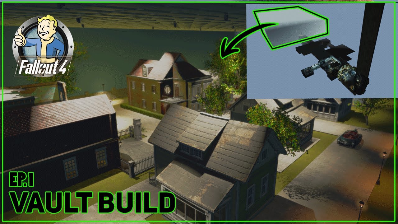 FALLOUT 4: VAULT BUILD - Part 1 #fallout4 - YouTube