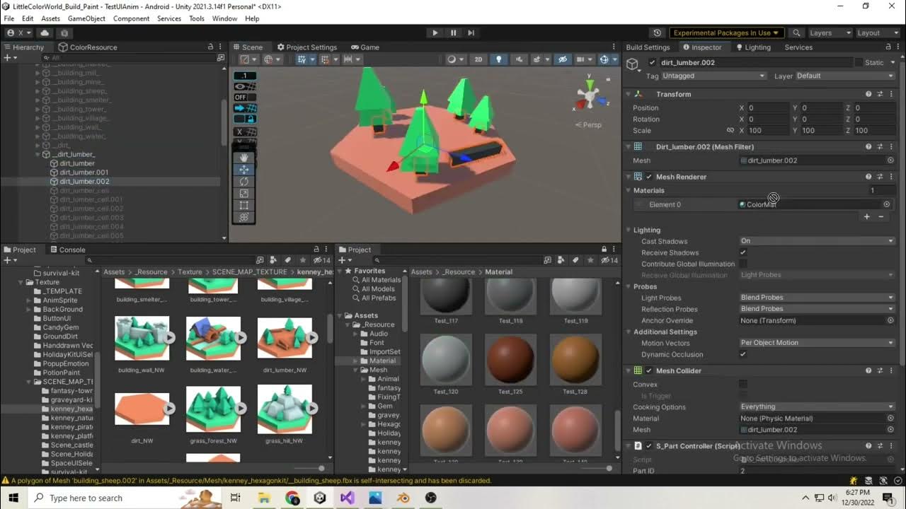 Game Devlog | Prepare prefabs for my game - Hexagon | Unity - YouTube