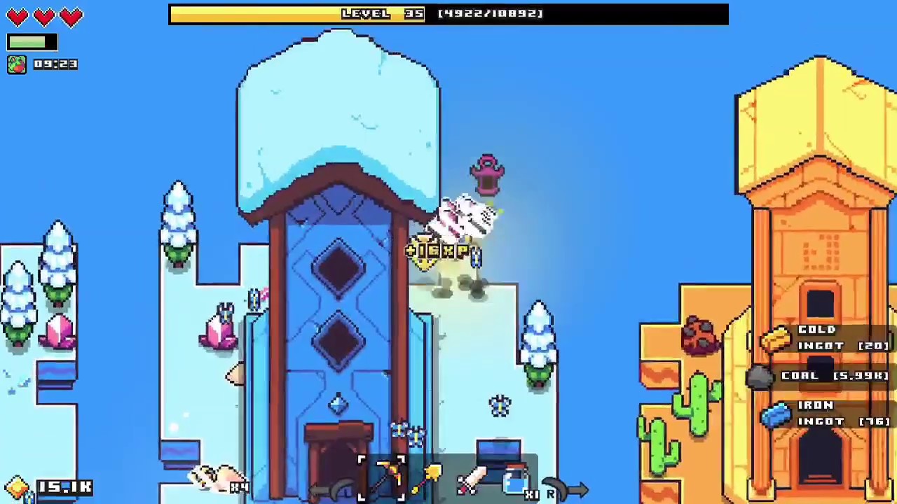 Forager Nintendo Switch Gameplay - YouTube