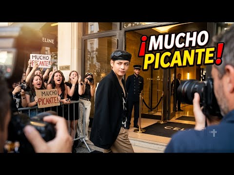 TAEHYUNG's reaction was shouted 'Mucho Picante | during Paris Fashion Week!