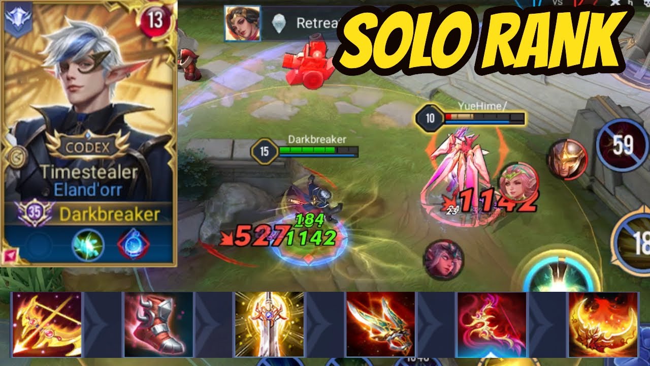 ELANDORR HARD CARRY 50% DAMAGE GAMEPLAY | AoV | 傳說對決 | RoV | Liên Quân Mobile - YouTube