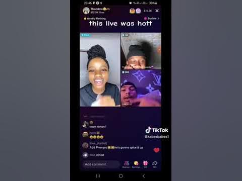 A hot live where thando was talking abt sasha and chawed drama🙆‍♀️🙆‍♀️👀 - YouTube