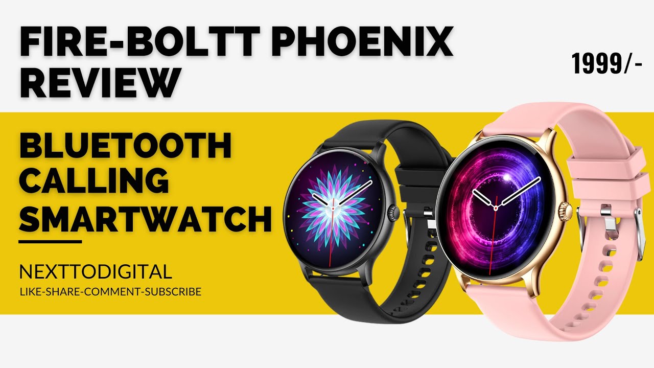 fireboltt phoenix review | Bluetooth Calling smartwatch | make a style ...