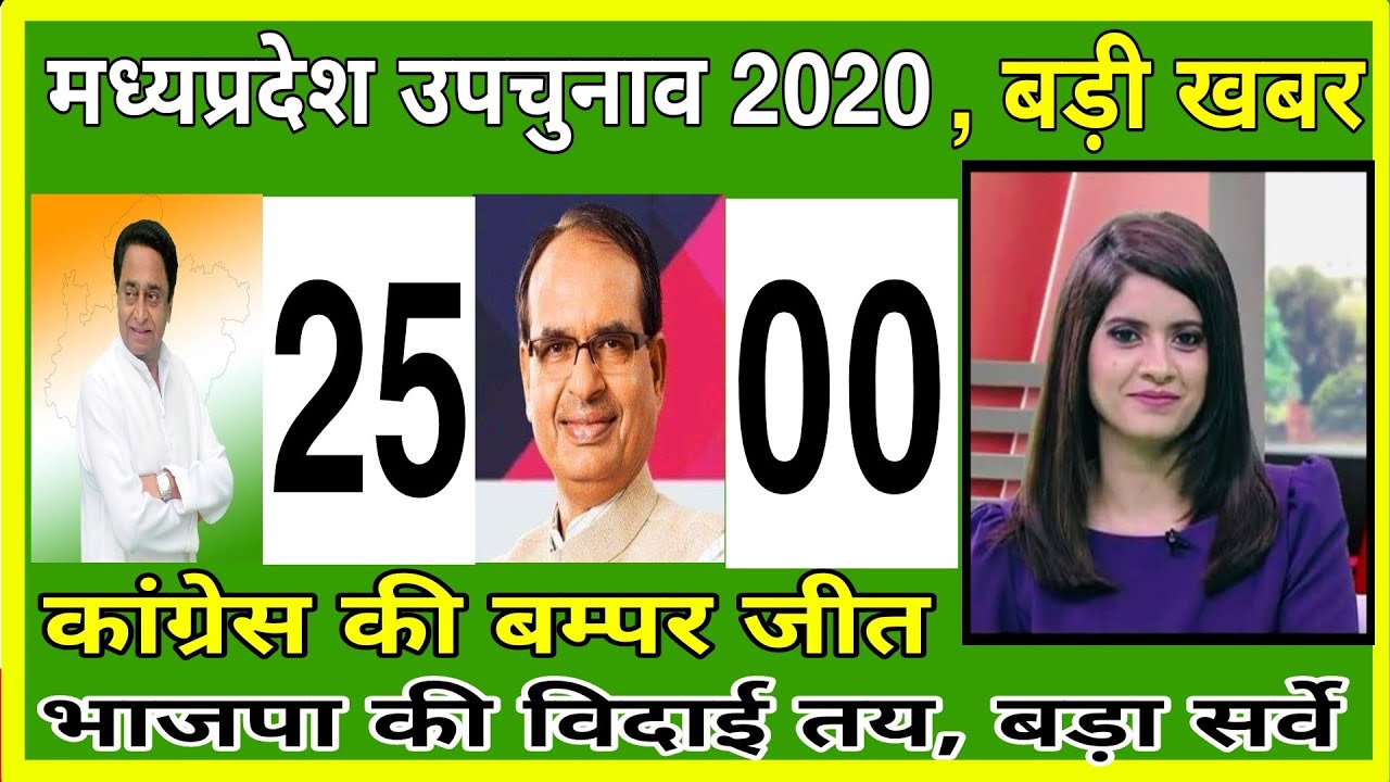 Madhya Pradesh by-election Opinion Poll 2020 | MP By-Election 2020 ...