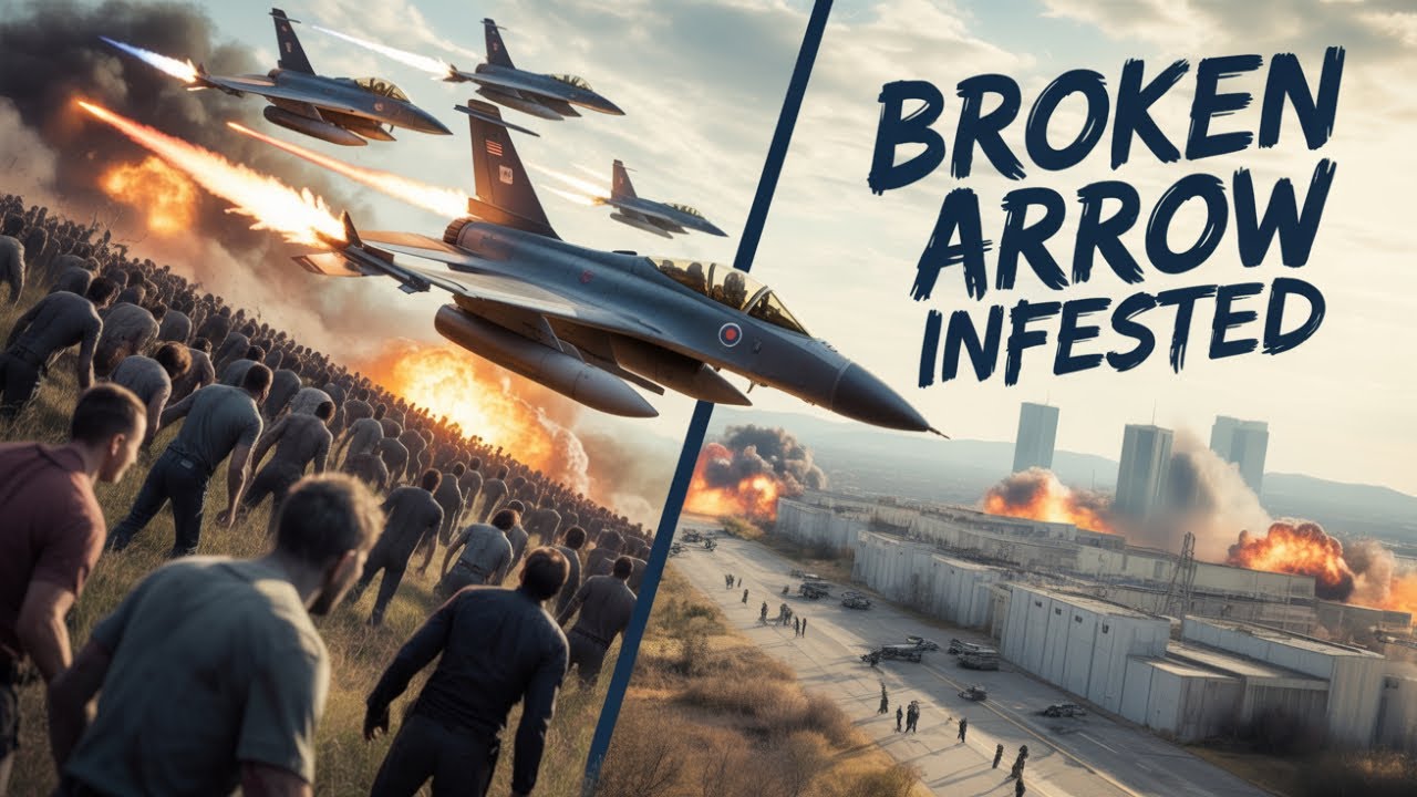 ZOMBIES INVADE Broken Arrow AND US AIRFORCE FIGHTS BACK! - YouTube