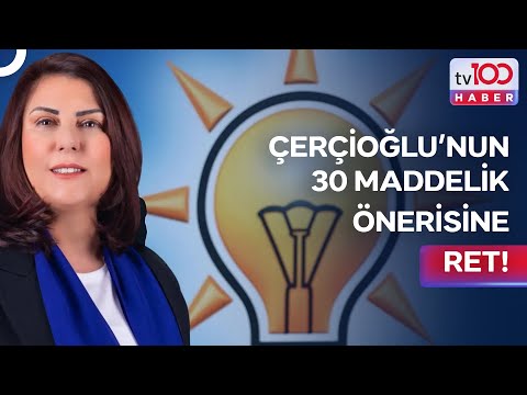 Aydın'da Gergin Meclis! Özlem Çerçioğlu Önerdi, CHP'li Üyeler Reddetti | tv100 Haber