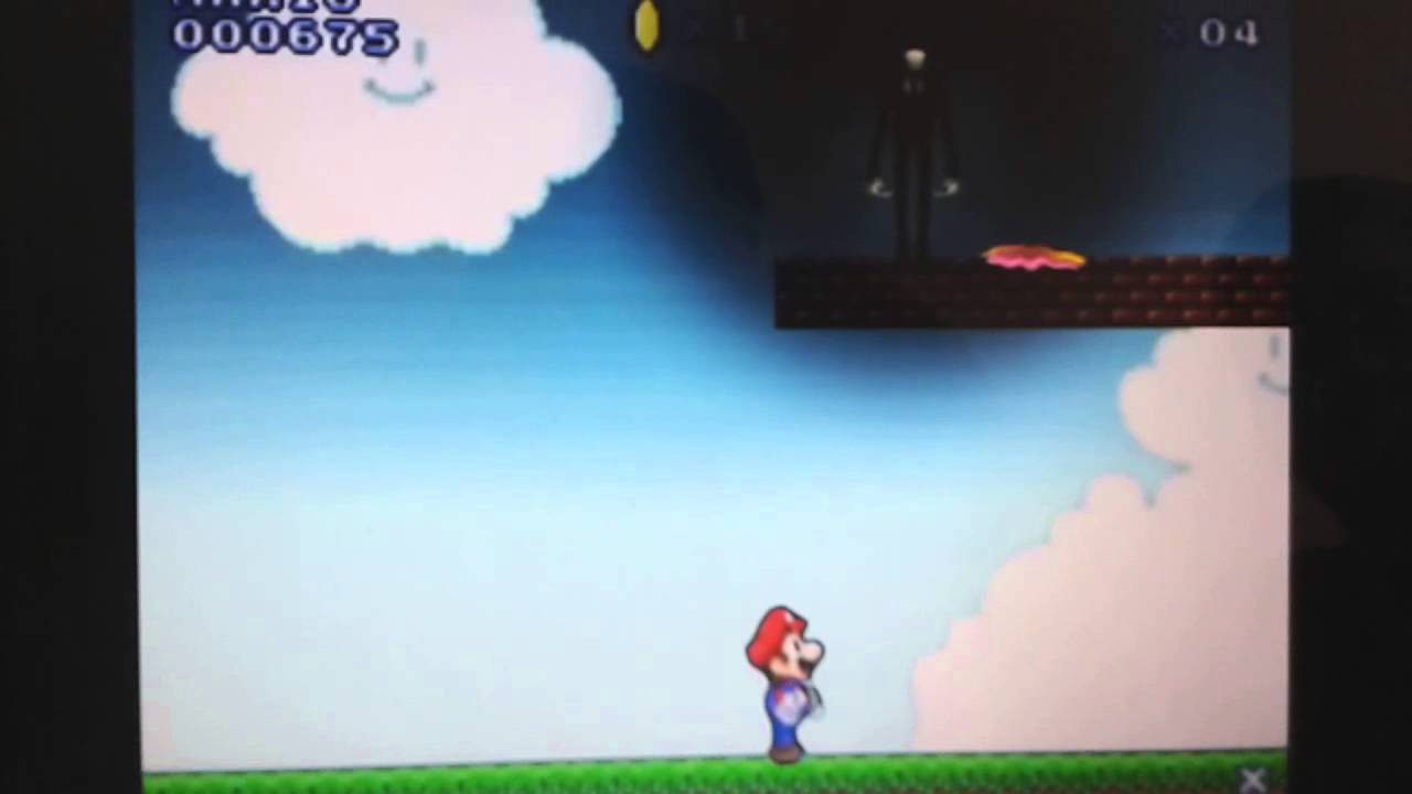 Mario Vs Slenderman - YouTube