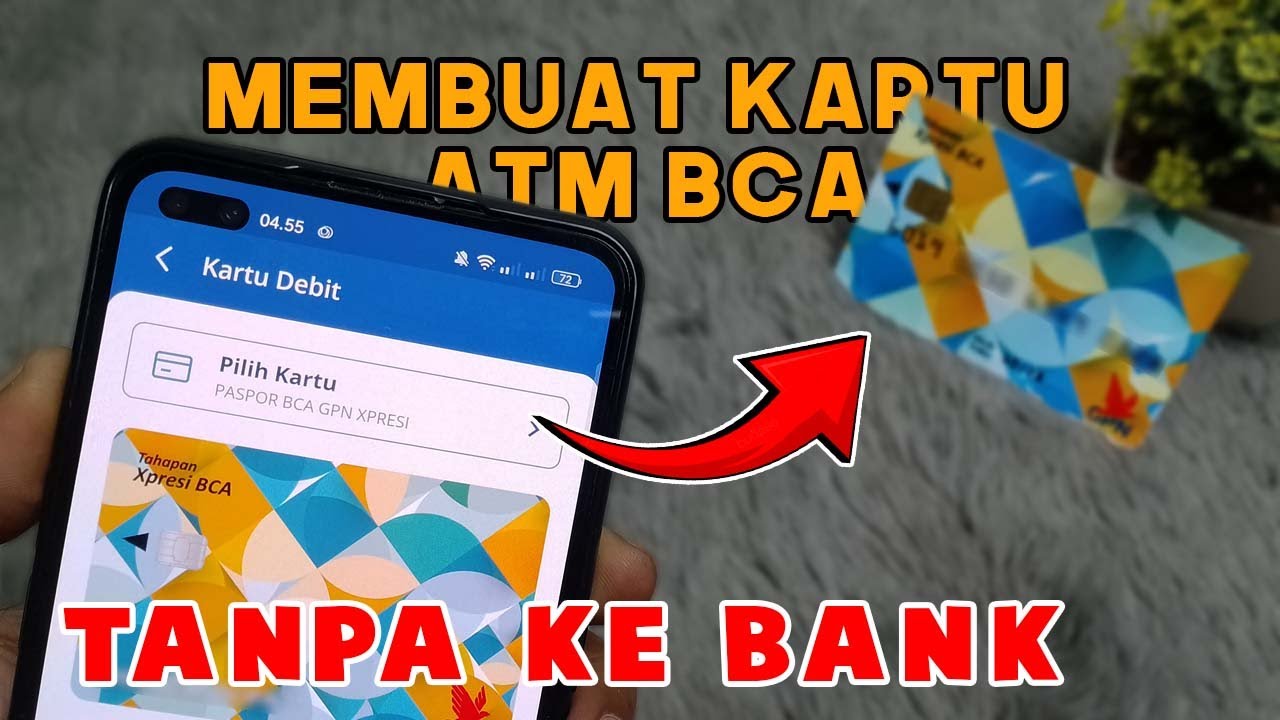 Cara Membuat Kartu Debit ATM BCA Tanpa ke Bank | BKD tutorials - YouTube