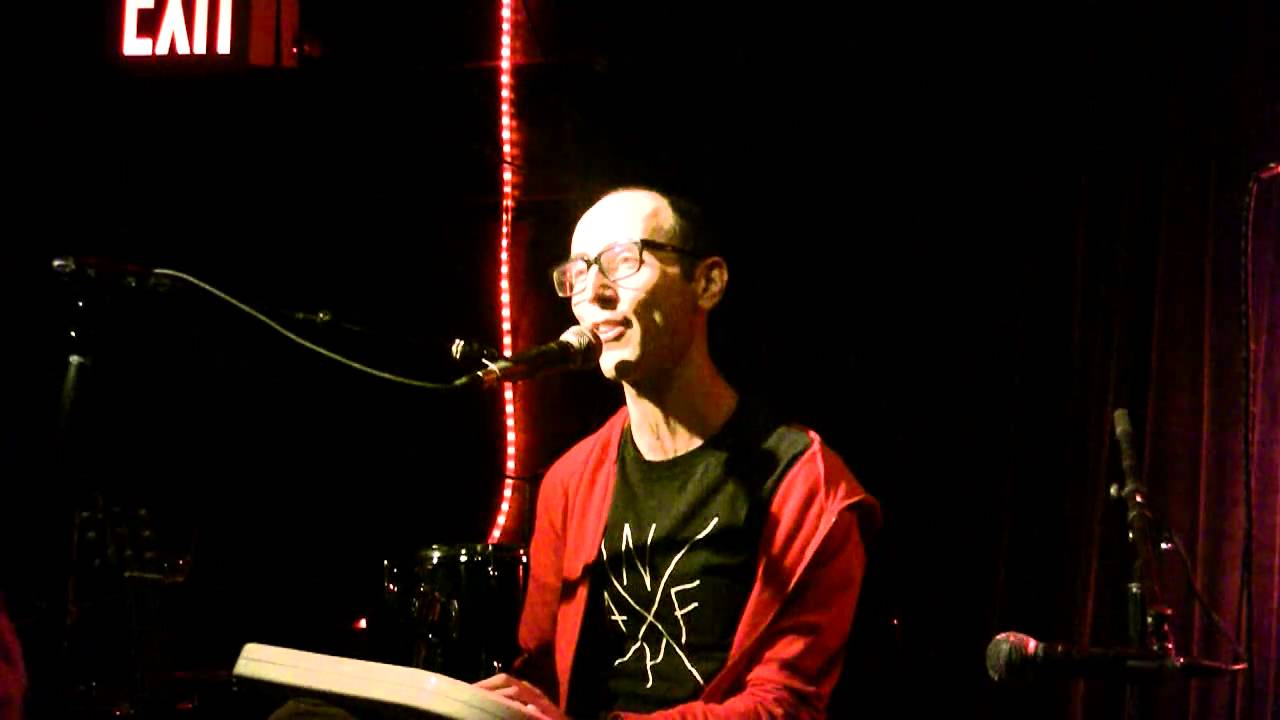 Dan Fishback sings "Piece of Ass" at the Sidewalk Cafe, February 2011 ...