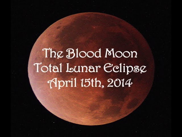 Four Red Moons 2014