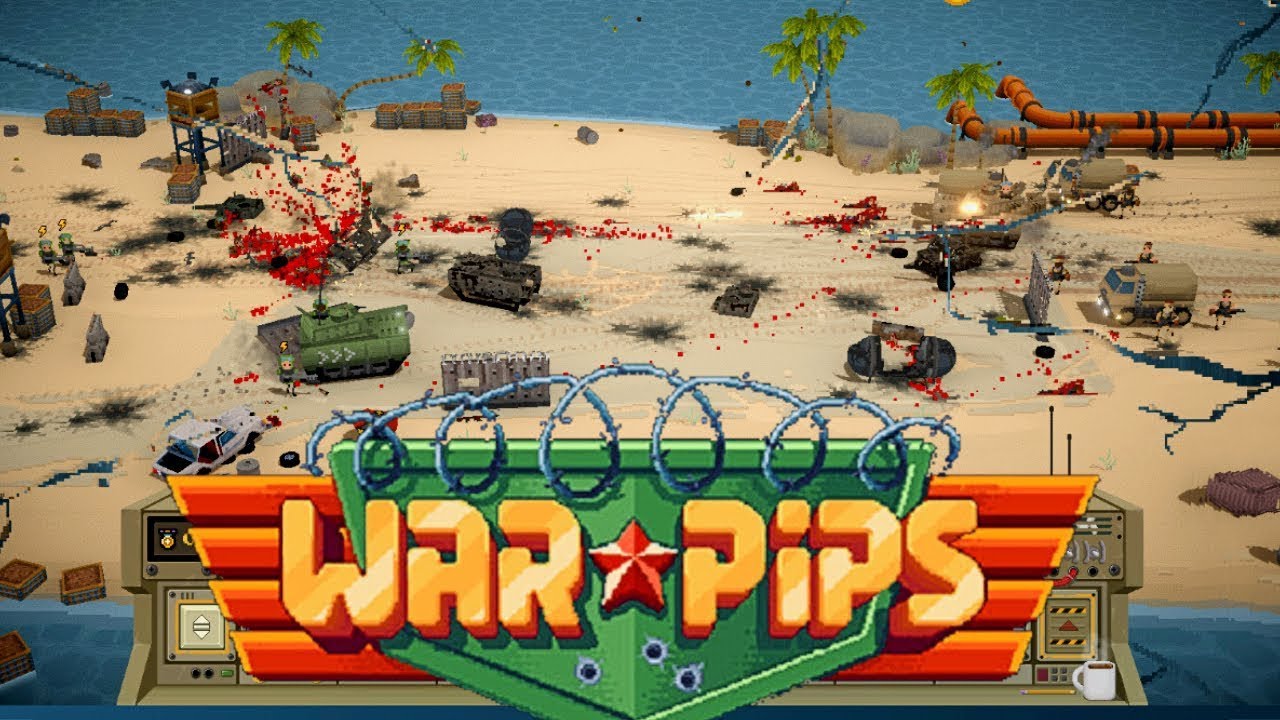 Первый взгляд на игру WarPips - YouTube