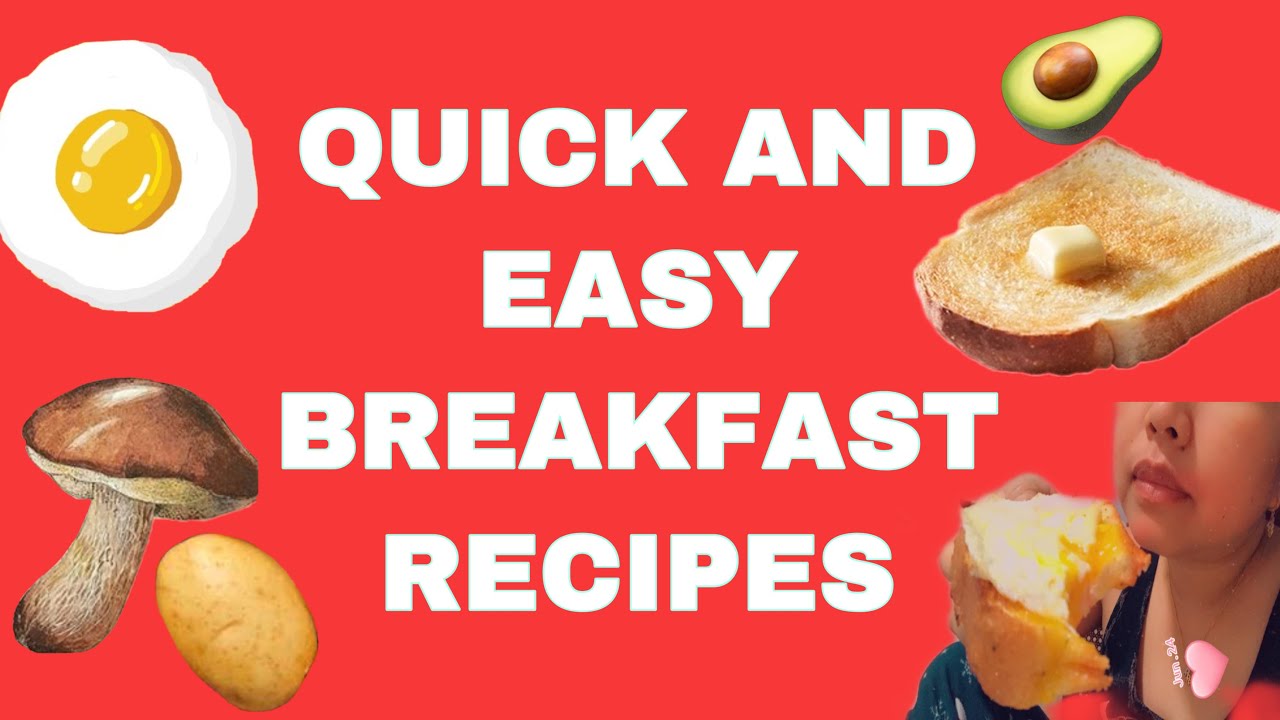 QUICK AND EASY BREAKFAST RECIPES YouTube quick-and-easy-breakfast-recipes-youtube
