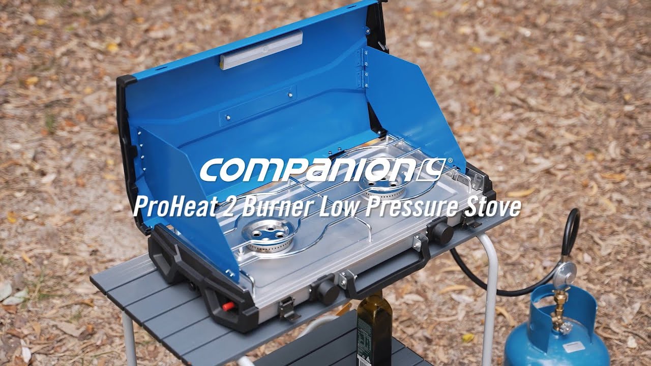 Companion Proheat 2 Burner Low Pressure Stove - YouTube