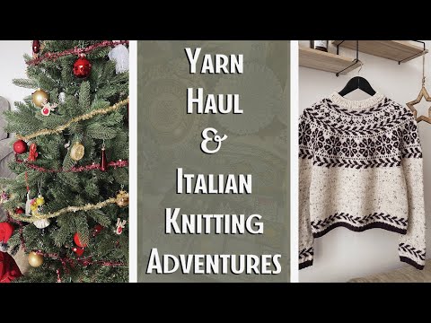 Andolini Knits | Lumme Sweater and Vintage Finds - YouTube