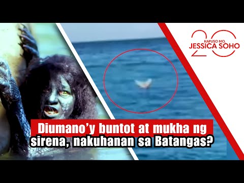 Diumano’y buntot at mukha ng sirena, nakuhanan sa Batangas? | Kapuso Mo, Jessica Soho