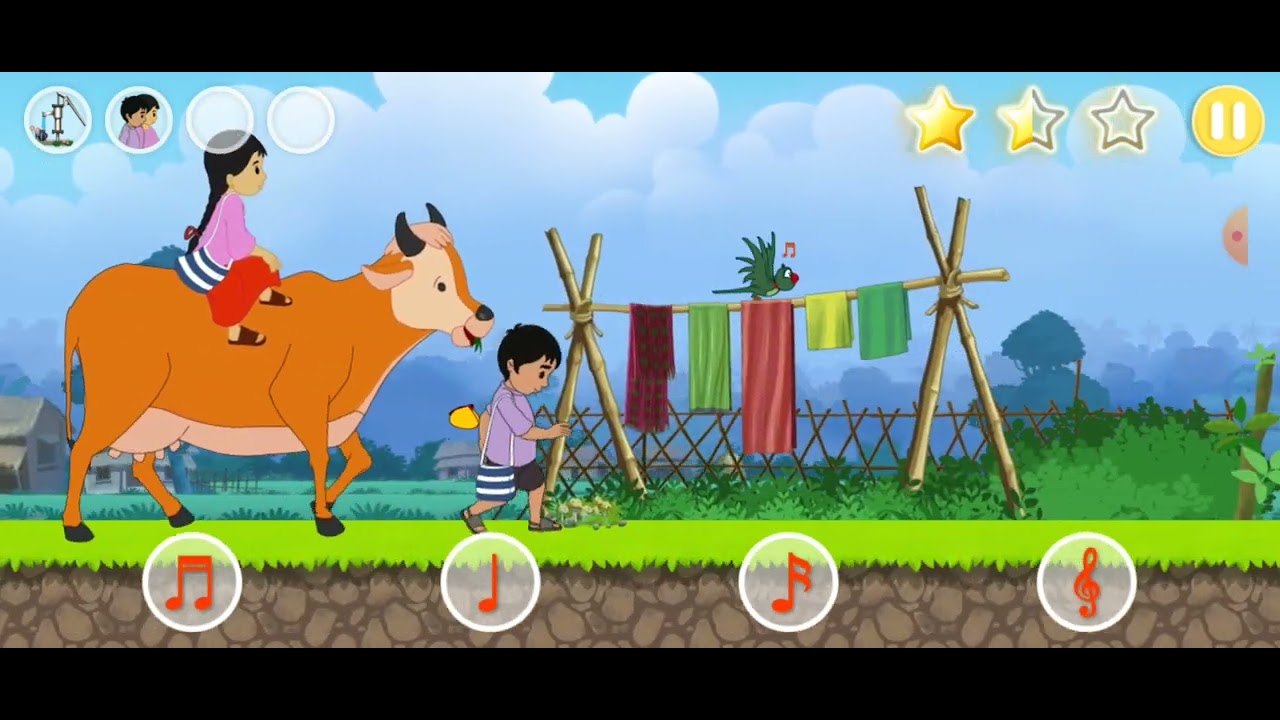 মিনার বন্ধু অণু । mina Raju game - YouTube