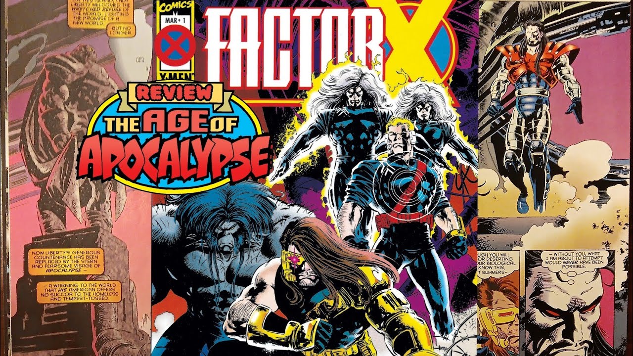 Review The Age of Apocalypse- FACTOR-X #1 - YouTube