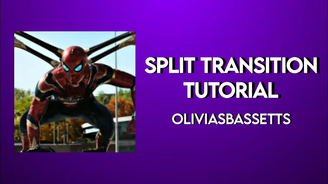 SIMPLE SPLIT TRANSITION TUTORIAL for CAPCUT - YouTube