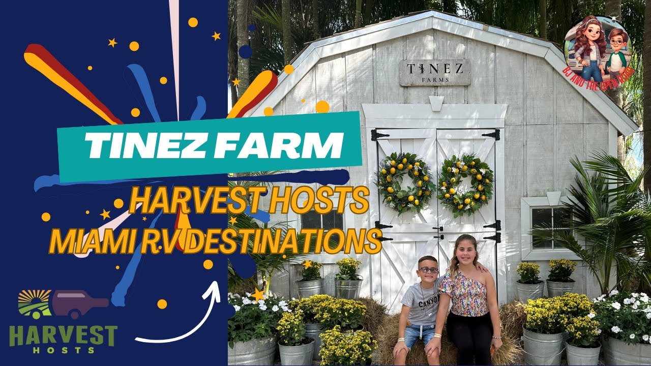 Tinez Farm, Harvest Host, Miami RV Destinations. - YouTube