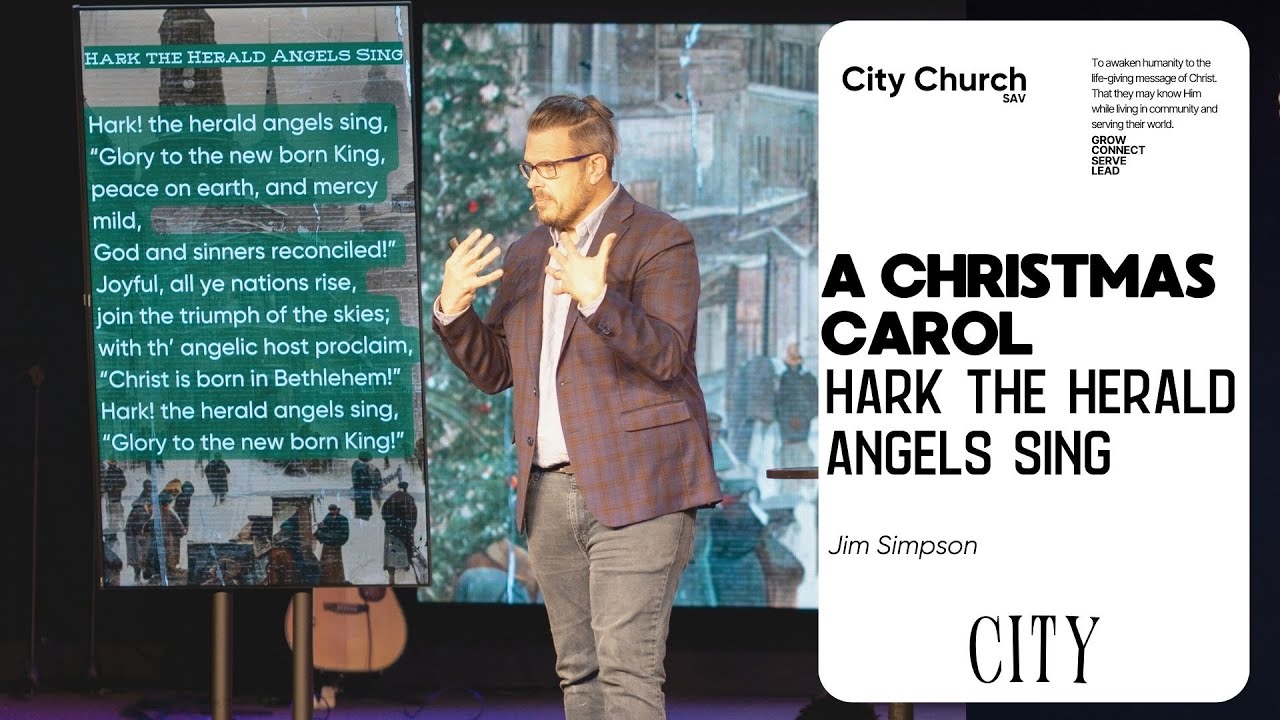 A Christmas Carol | Hark! The Herald Angels Sing | Jim Simpson - YouTube