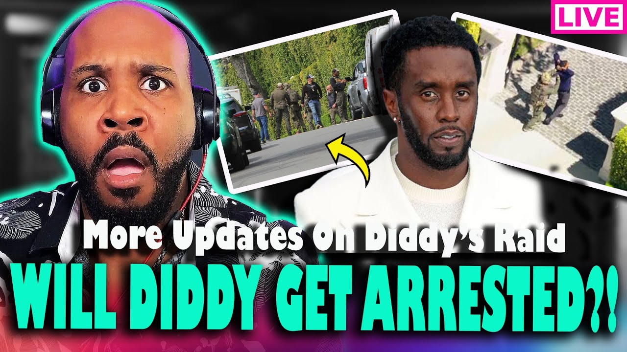 WILL DIDDY GET ARRESTED?! Why Diddy's Home Was Raided & Where Is He ...