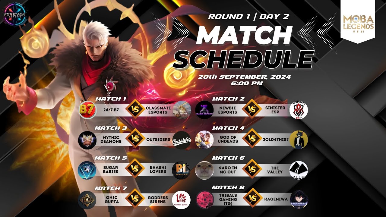 Forever eSports 5vs5 Tournament Round 1 Day 2 - YouTube