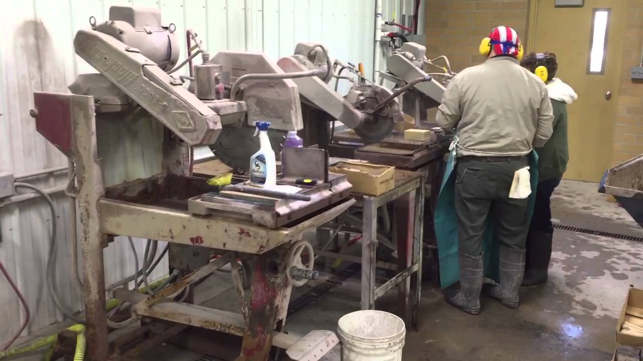 Brick slurry treated with SlurrySep and filtered with dewatering bag ...