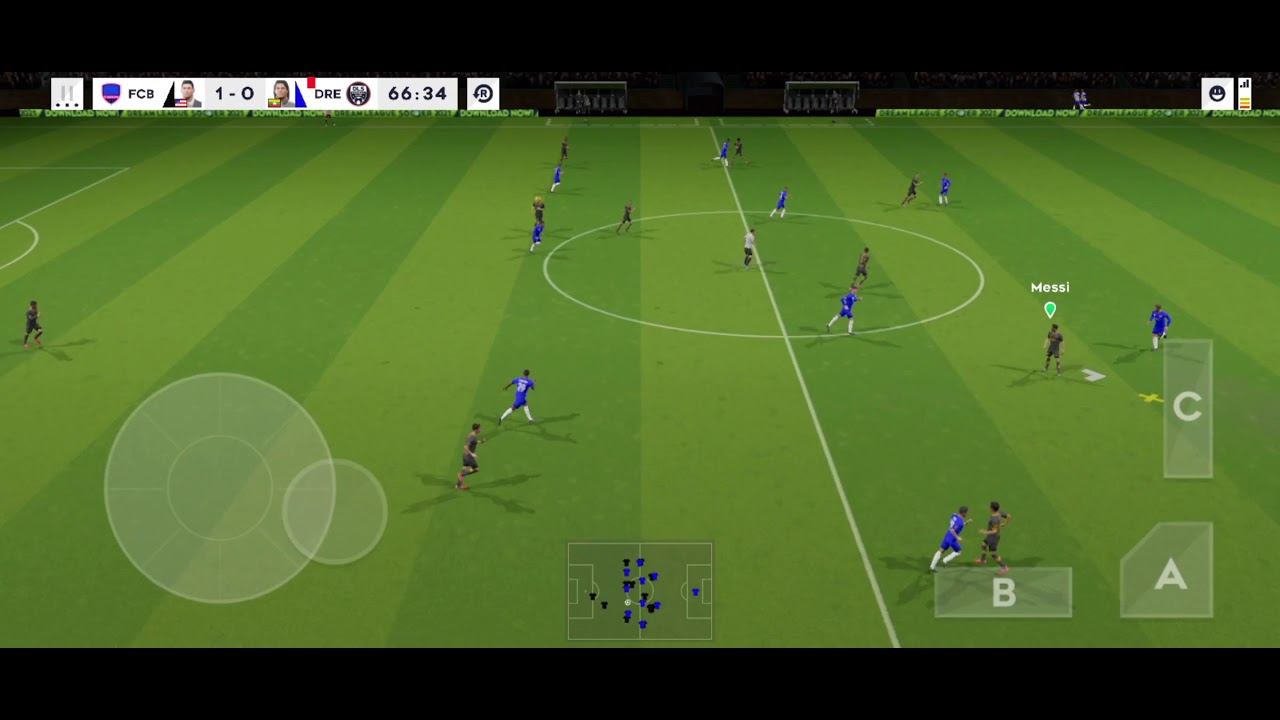 dls 21online gameplay match-2 - YouTube