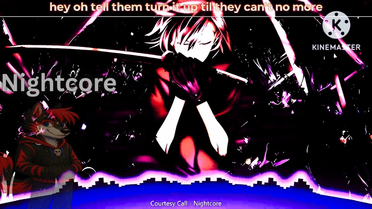 Courtesy Call - Nightcore (Lyrics Video) - YouTube