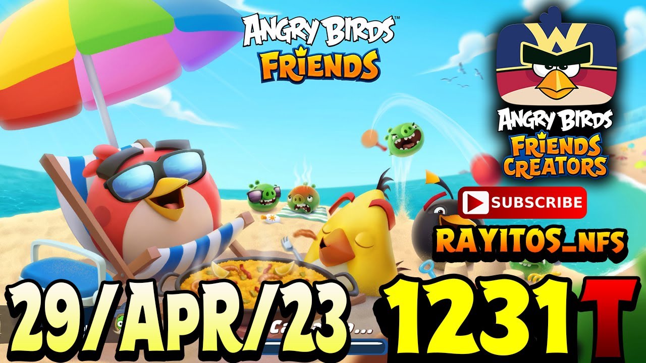 Angry Birds Friends All Levels Tournament 1231 Highscore POWER-UP ...