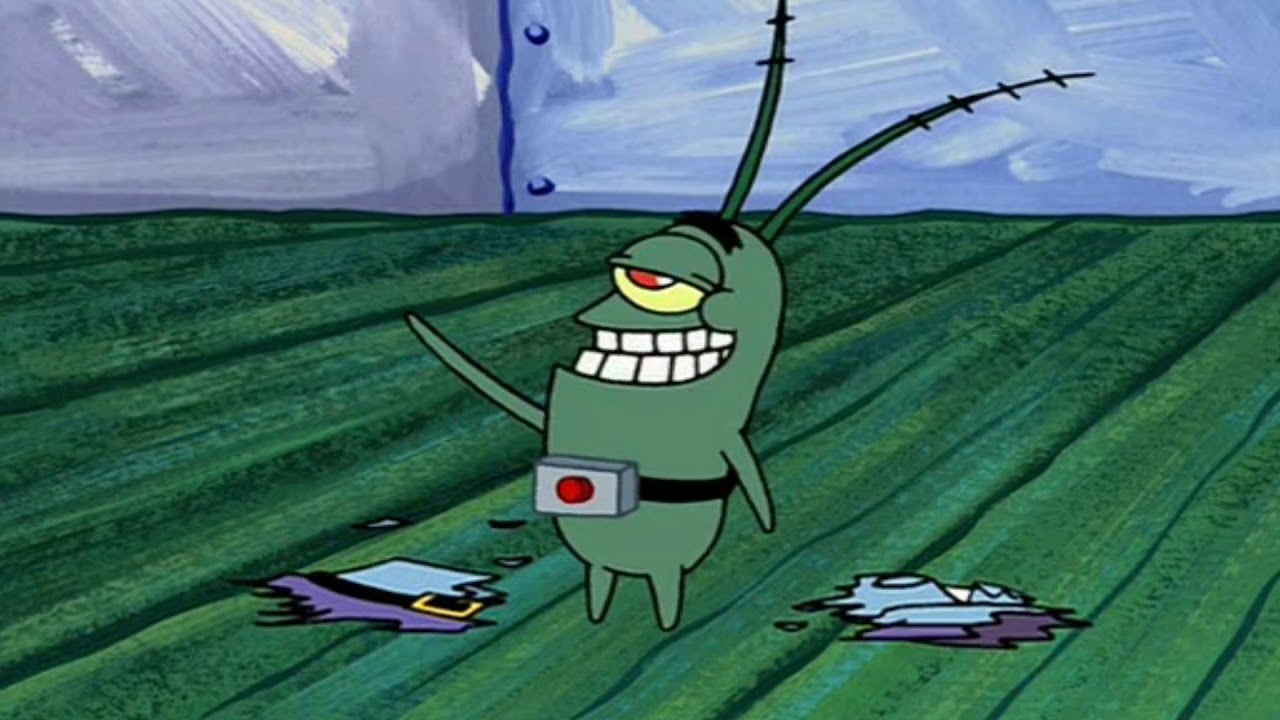 Plankton commits a war crime - YouTube
