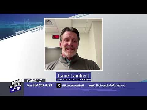 Lane Lambert on becoming the new Head Coach of the Seattle Kraken - YouTube