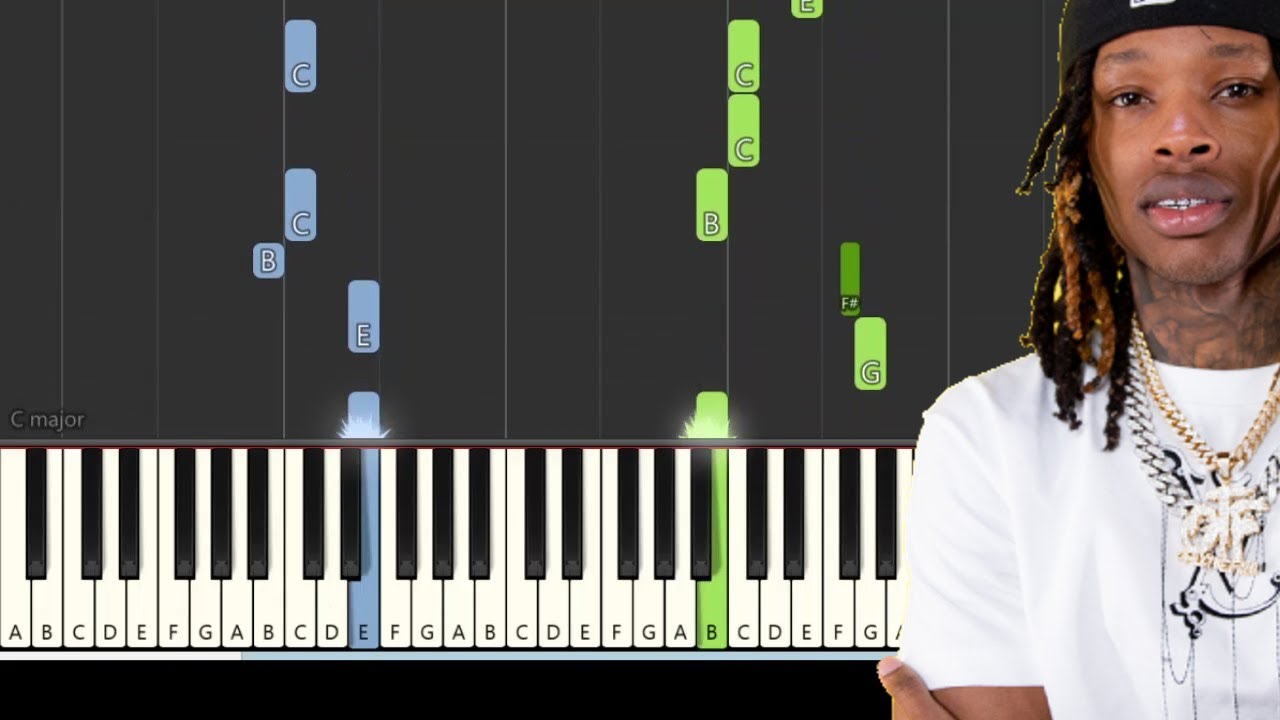 King Von - Took Her to the O (MIDI) [Synthesia] (Piano tutorial) - YouTube
