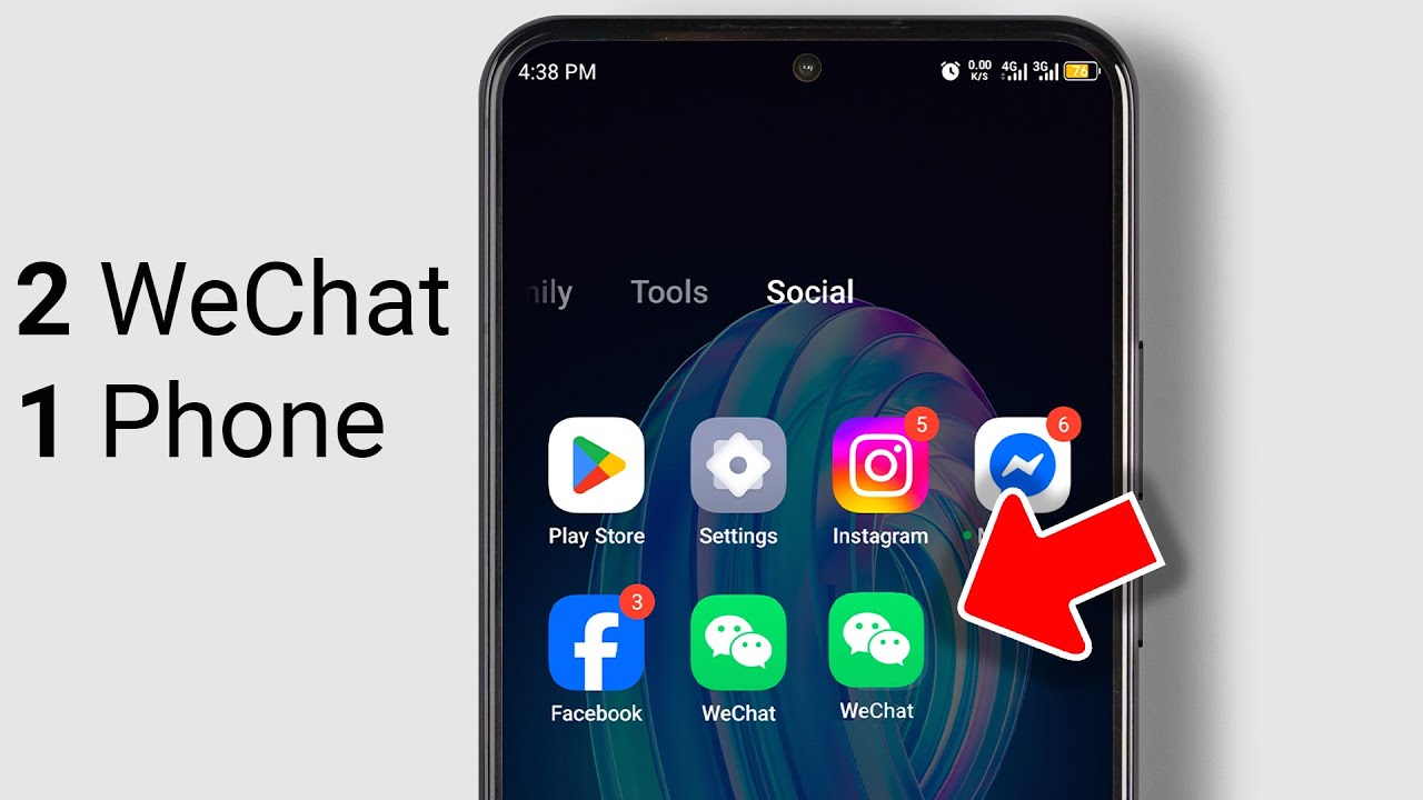 How to Set Up 2 WeChat Accounts with One Phone Number - YouTube