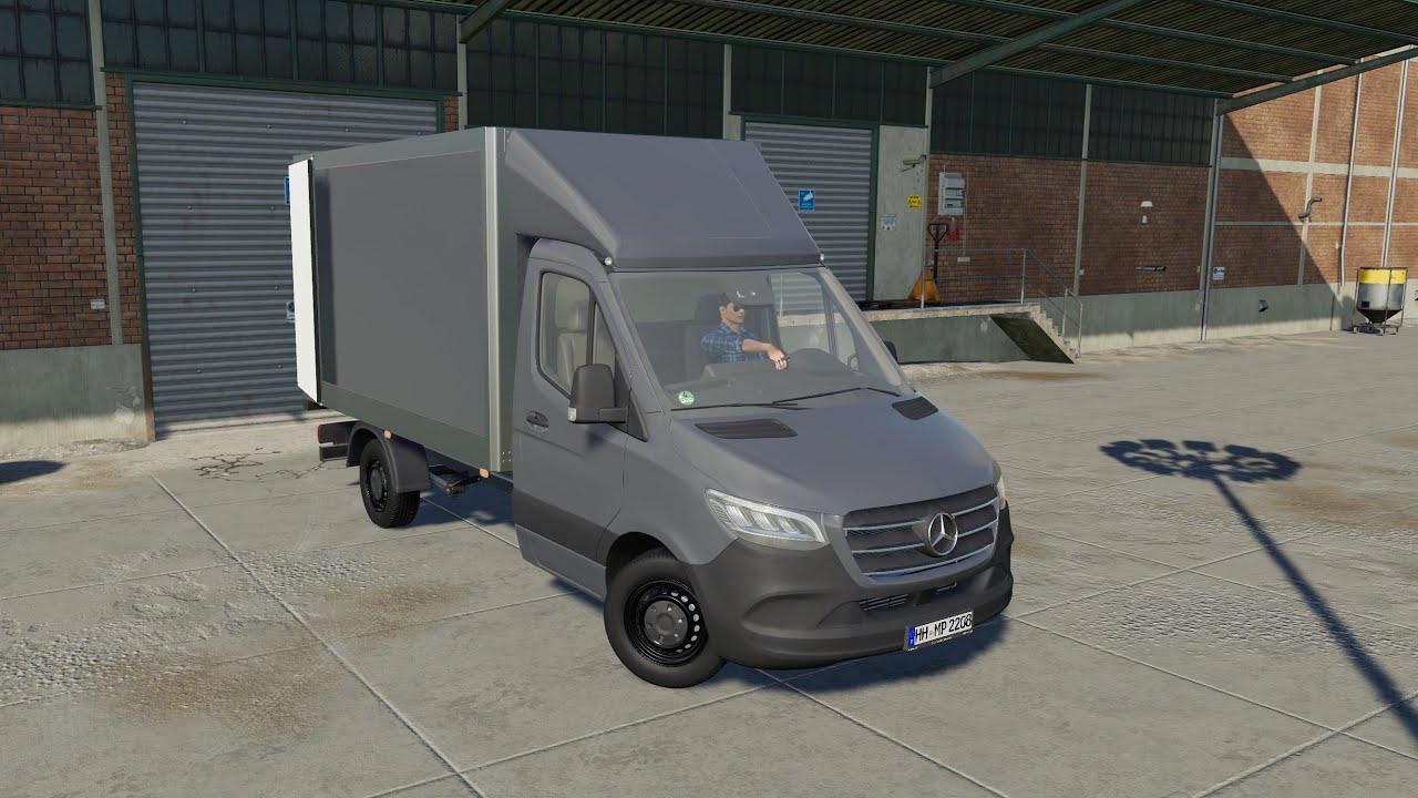 Mercedes-Benz Sprinter MK3 Box - Farming Simulator 2019 [FS 19 LS 19 ...