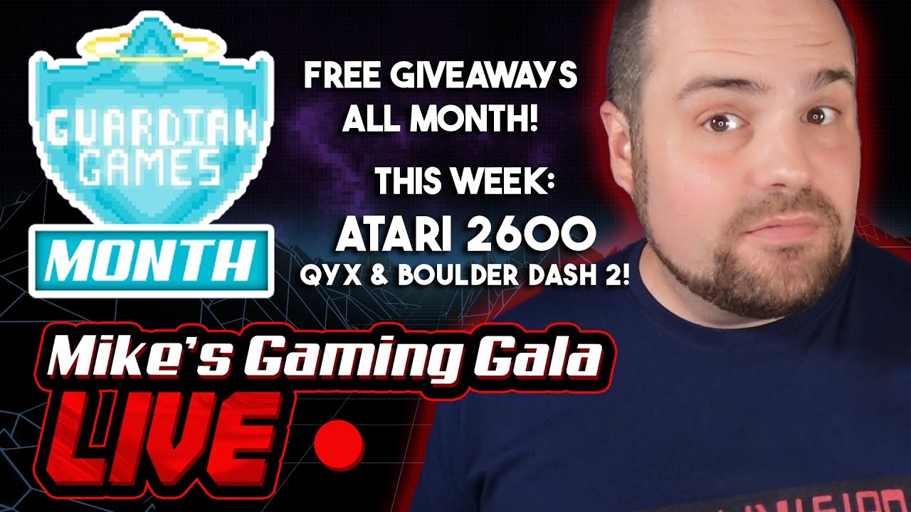 GUARDIAN GAMES MONTH! - Qyx and Boulder Dash 2 on Atari 2600! - YouTube