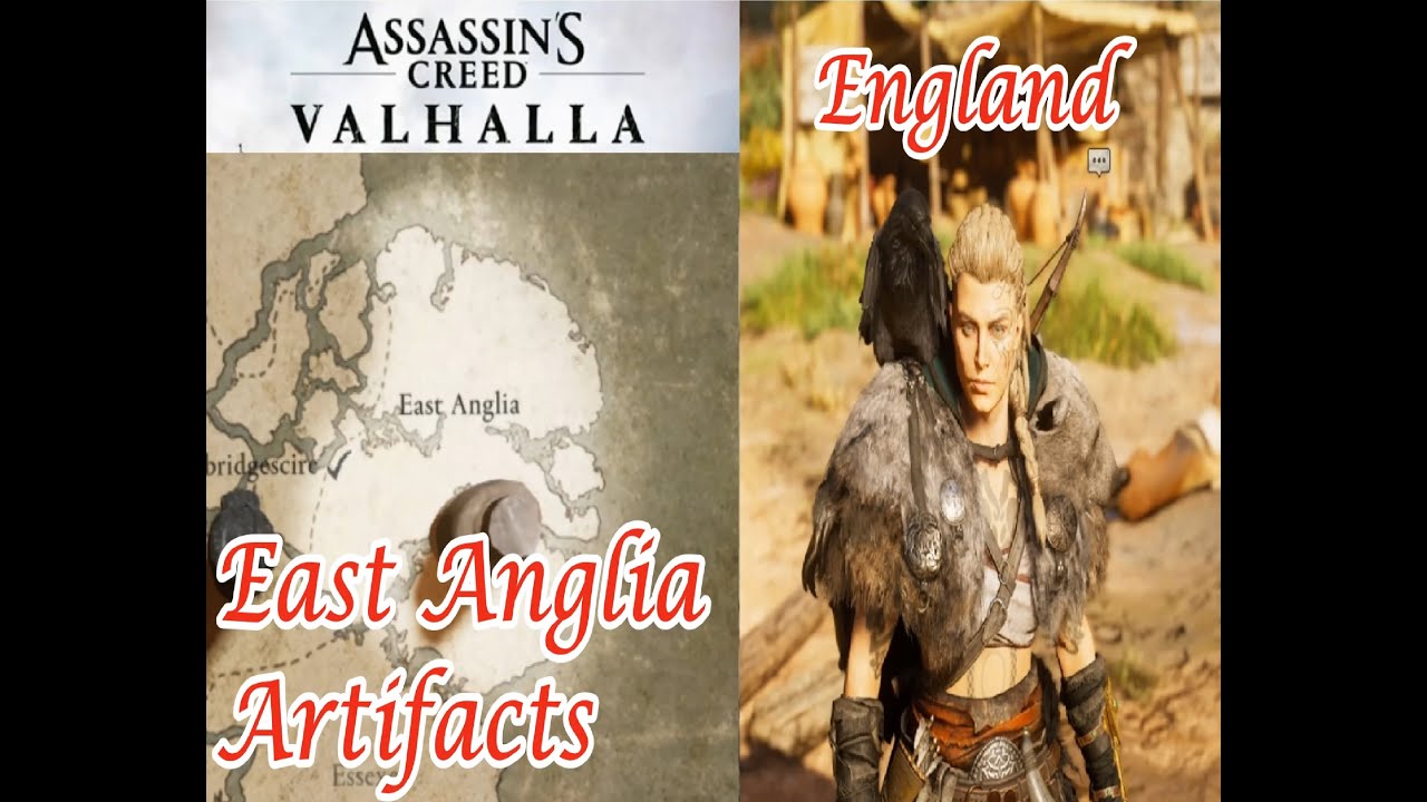 Assassin's Creed Valhalla: England: East Anglia: Artifacts - YouTube