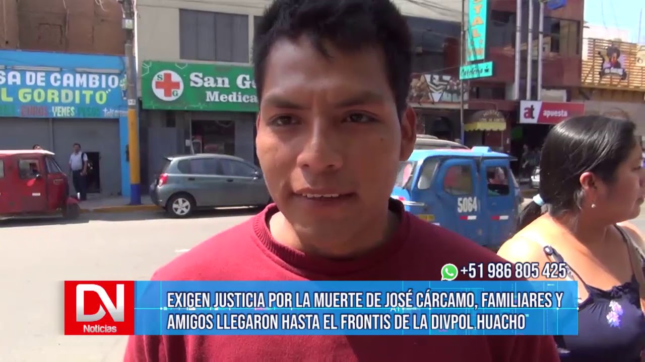 Exigiendo justicia por la muerte de José Cárcamo - YouTube