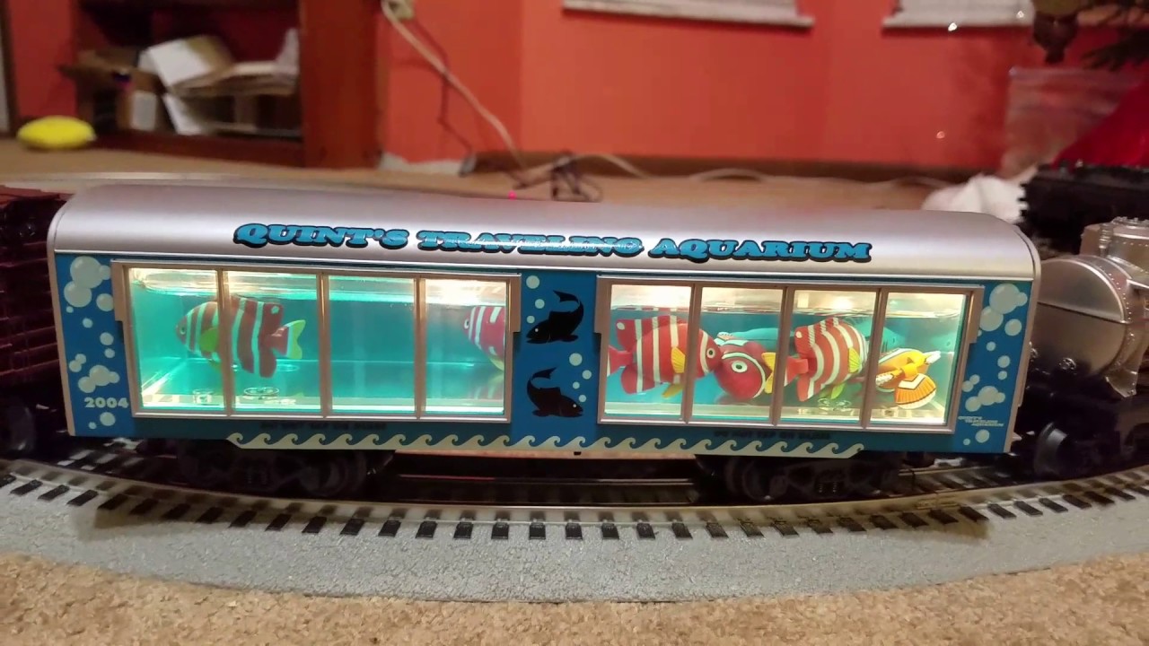 K Line Model Train - Quint's Traveling Aquarium - Lionel Model Trains ...