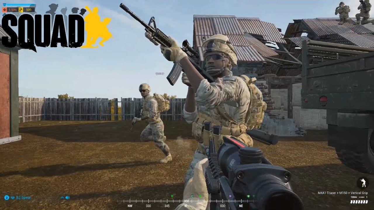 Squad Gameplay | US Army vs Russian Ground Forces - YouTube