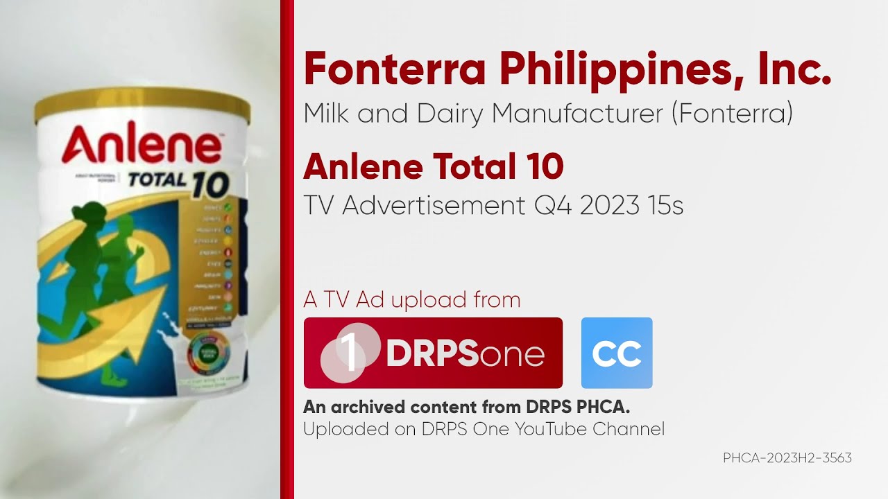 Anlene Total 10 TV Ad Q4 2023 15s (Philippines) [CC] - YouTube