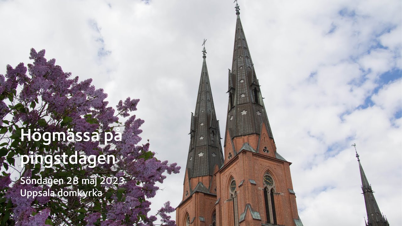 Direktsänd högmässa på pingstdagen - YouTube