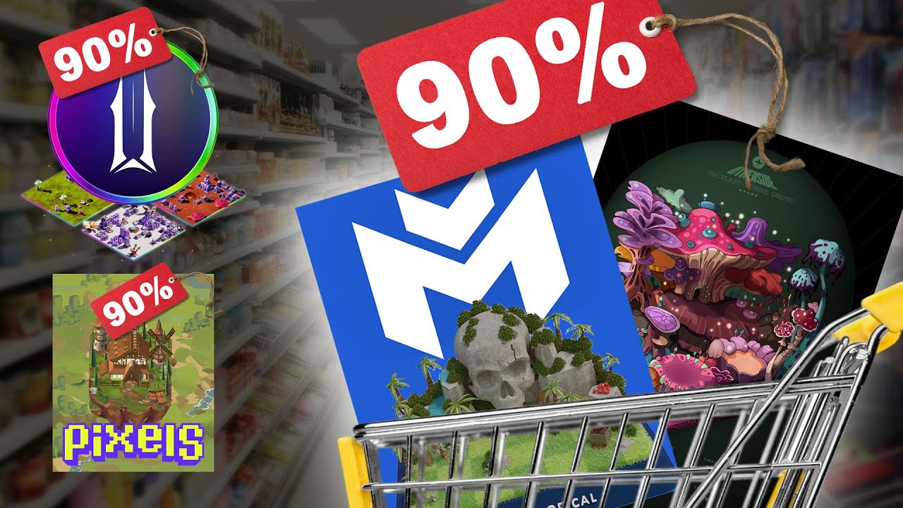 PLOTS lets you buy WEB3 Game Land with discount - YouTube