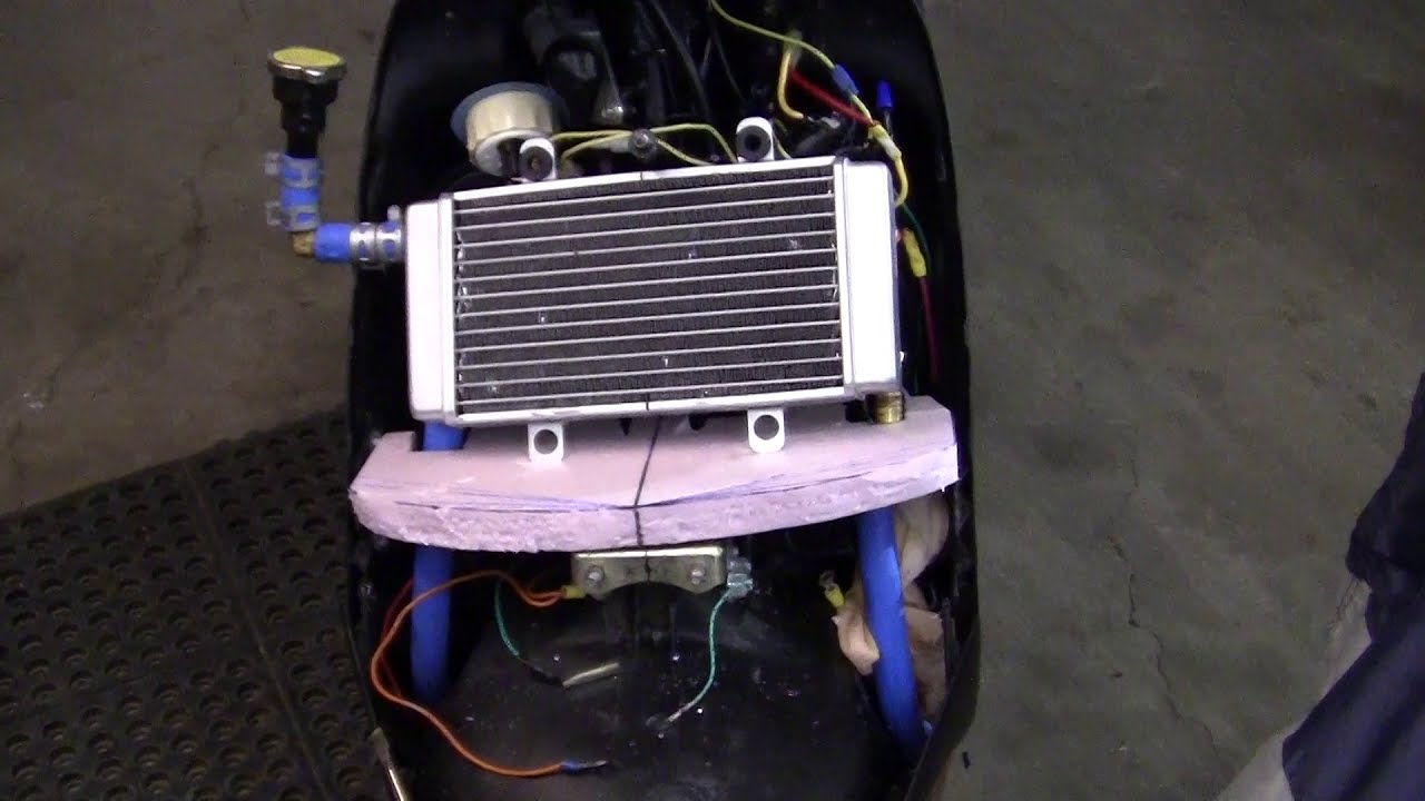 3-DIO CUSTOM RACE RADIATOR Installation !! - YouTube