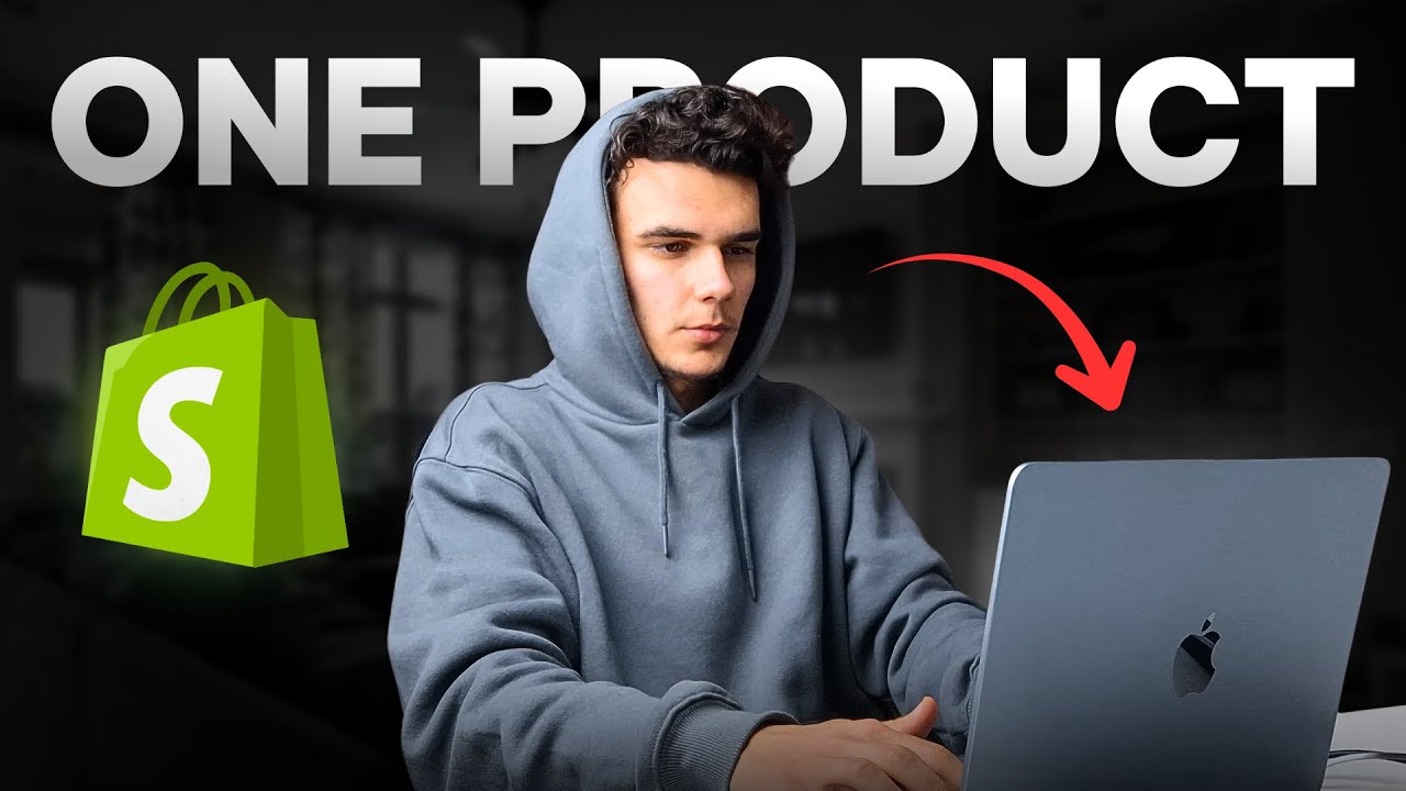 How To Build A One Product Store On Shopify ( Step By Step ) - YouTube