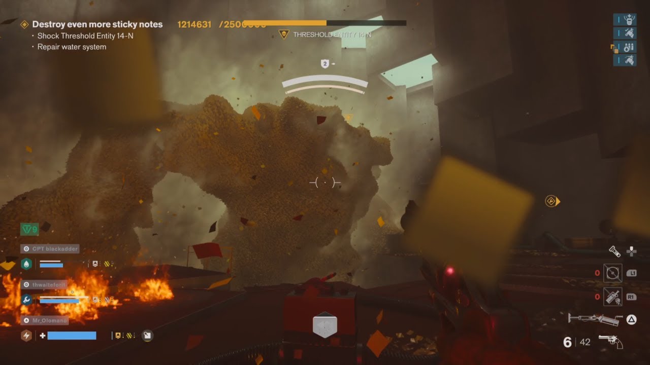 FBC Firebreak Threshold Entity 14-N Boss Fight Gameplay – Sticky Ricky ...
